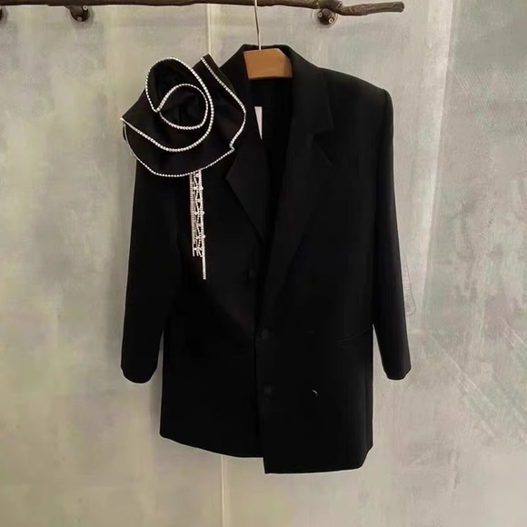 Jackets & Coats | Rose Shoulder Suit Jacket | Poshmark